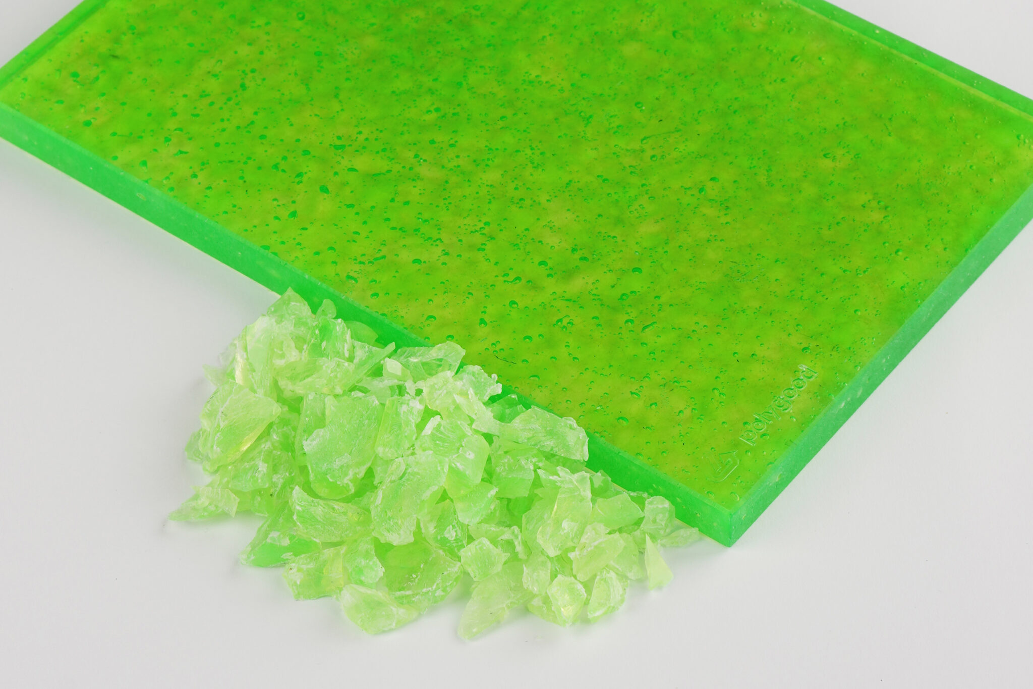 Translucent Neon Green - Polygood by The Good Plastic Company