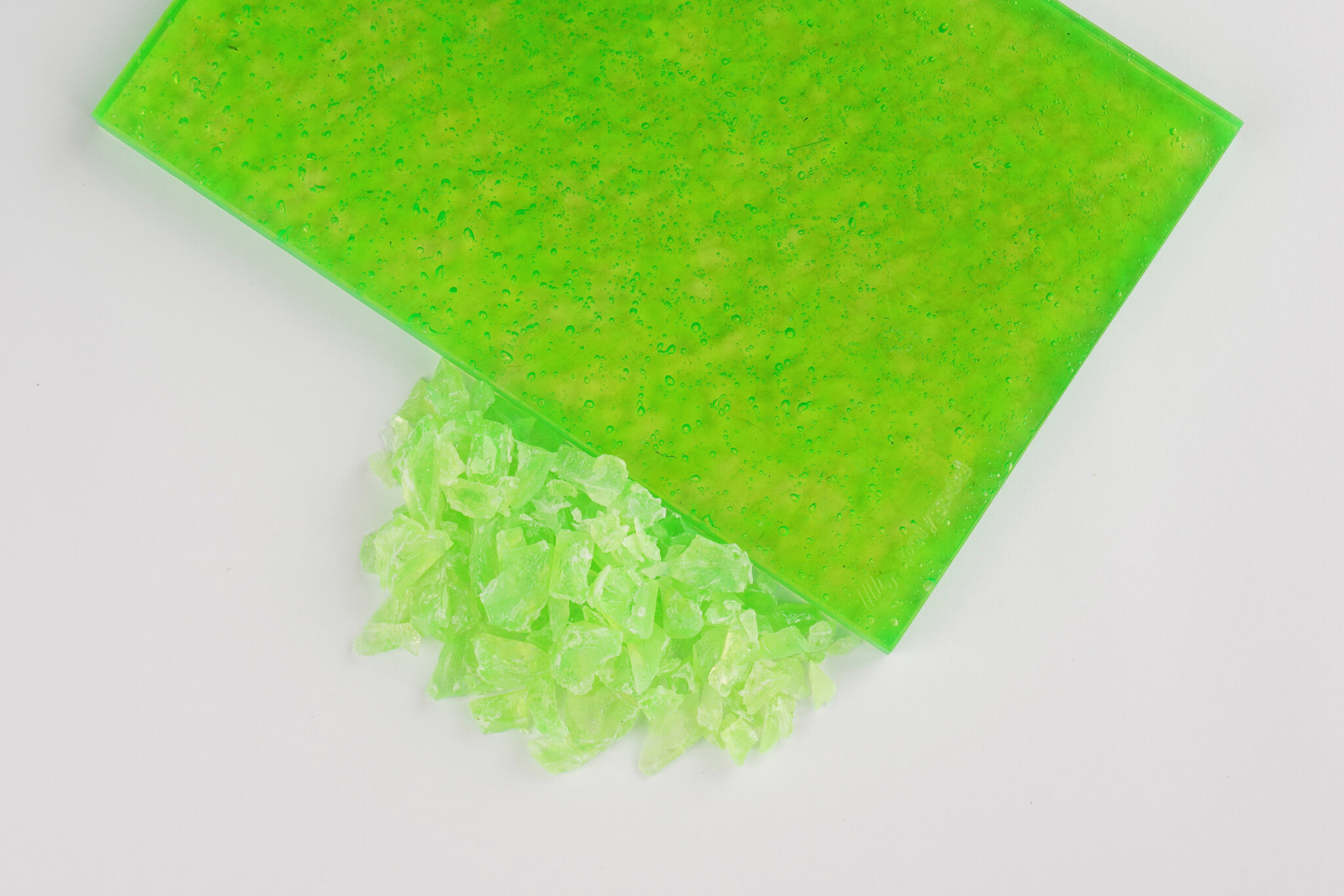 Translucent Neon Green - Polygood by The Good Plastic Company