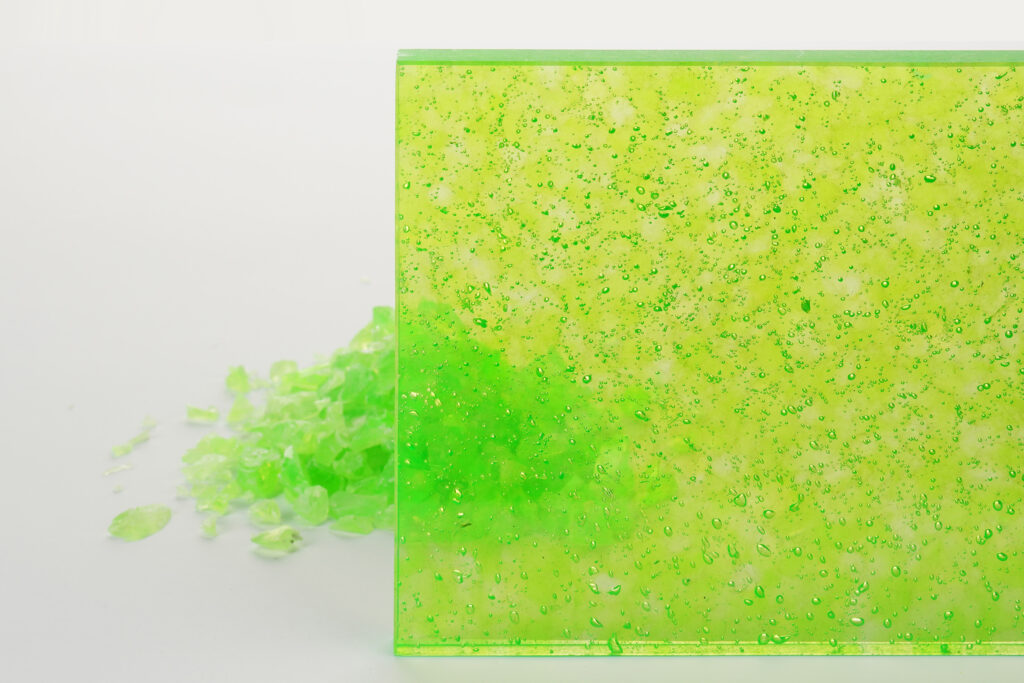 Translucent Neon Green - Polygood by The Good Plastic Company