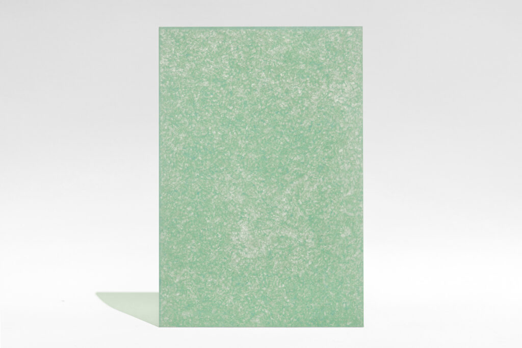 Translucent Glitter Green - Polygood by The Good Plastic Company