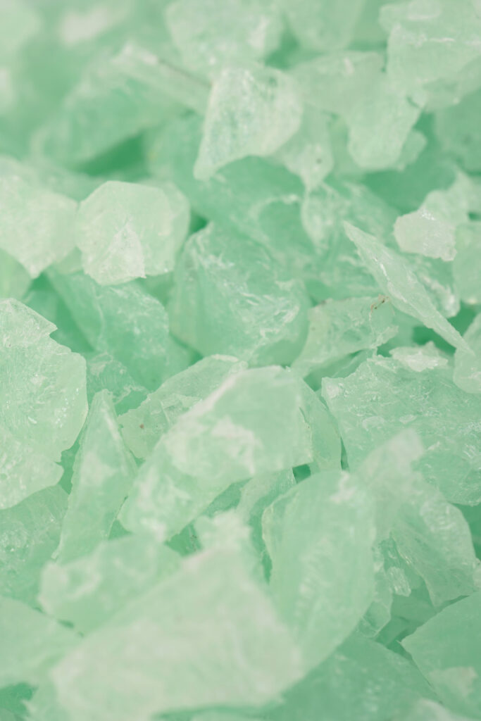 Translucent Glitter Green - Polygood by The Good Plastic Company
